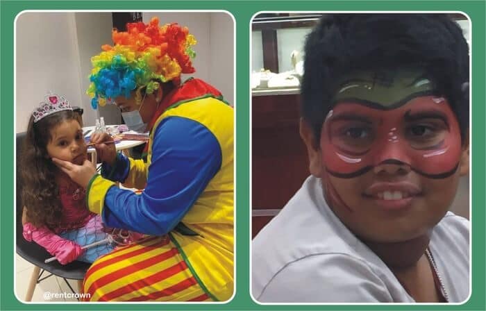 Hire Face Painter for party in Dubai | Face Painting service - Rentcrown